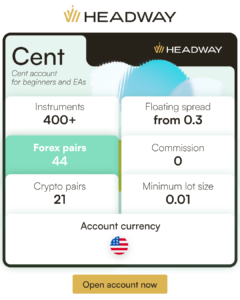 Headway Brokers The Best Online Trading Forex, Gold & CFD With MT4 MT5 ...